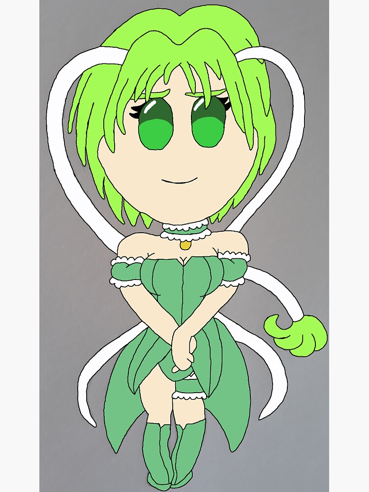 "Chibi Lettuce" Sticker for Sale by DianaDemonFox | Redbubble