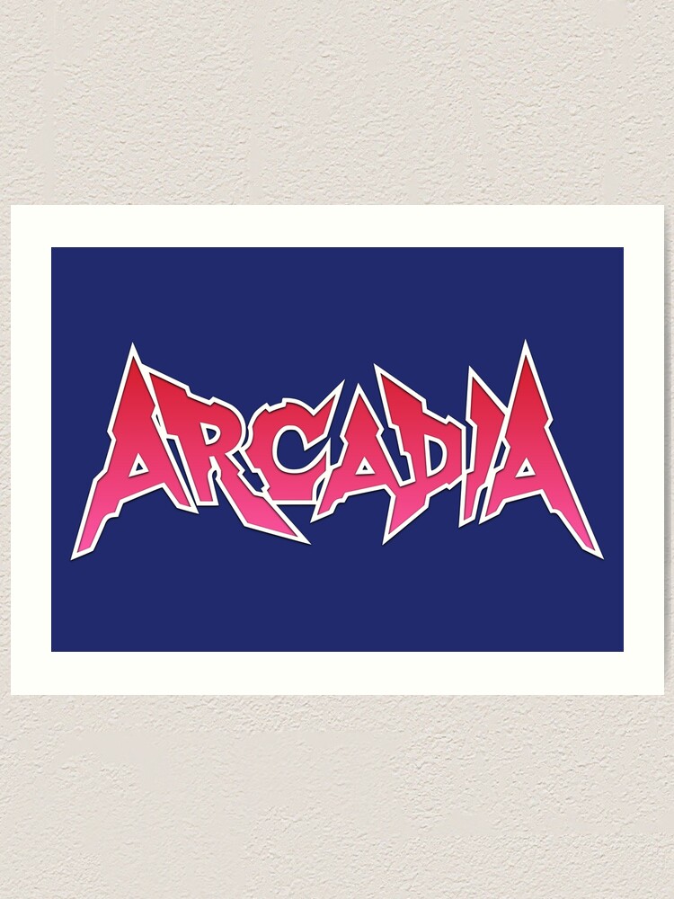 "Arcadia Magazine Logo" Art Print by RubenCRM | Redbubble