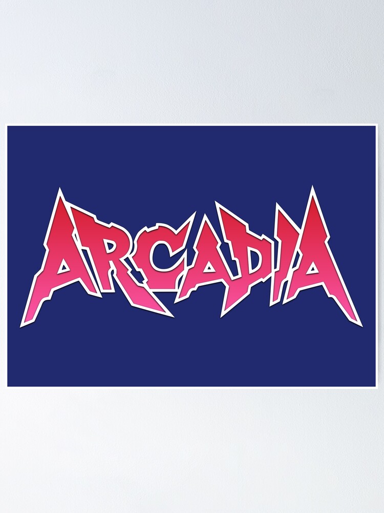 "Arcadia Magazine Logo" Poster for Sale by RubenCRM | Redbubble