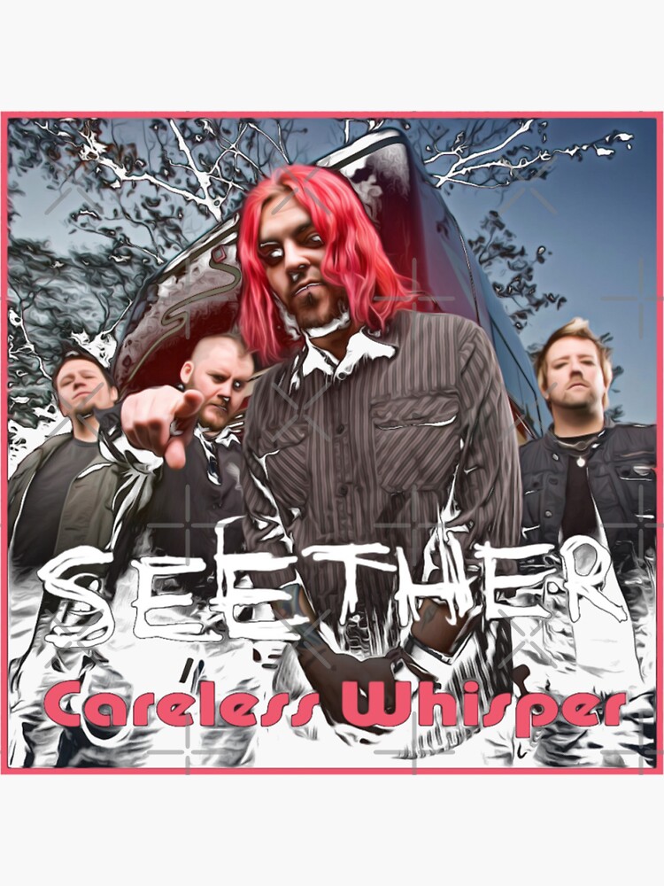 "south african band -SEETHER" Sticker for Sale by kimollewahu | Redbubble