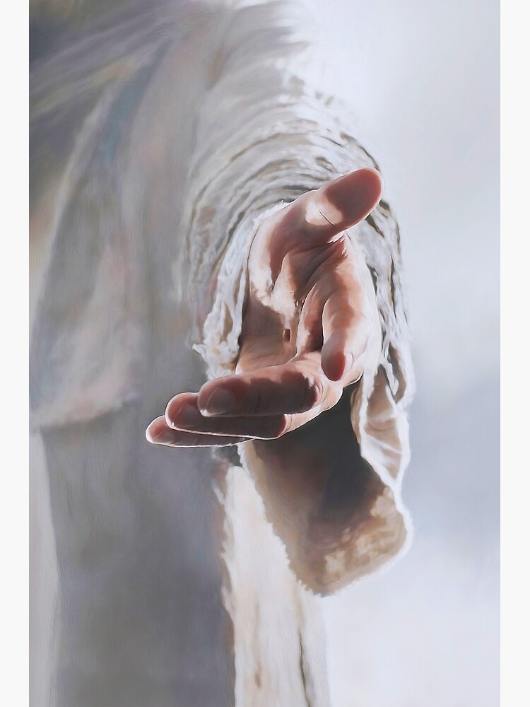 "Jesus hand - Give me you hand - Poster" Photographic Print for Sale by ...