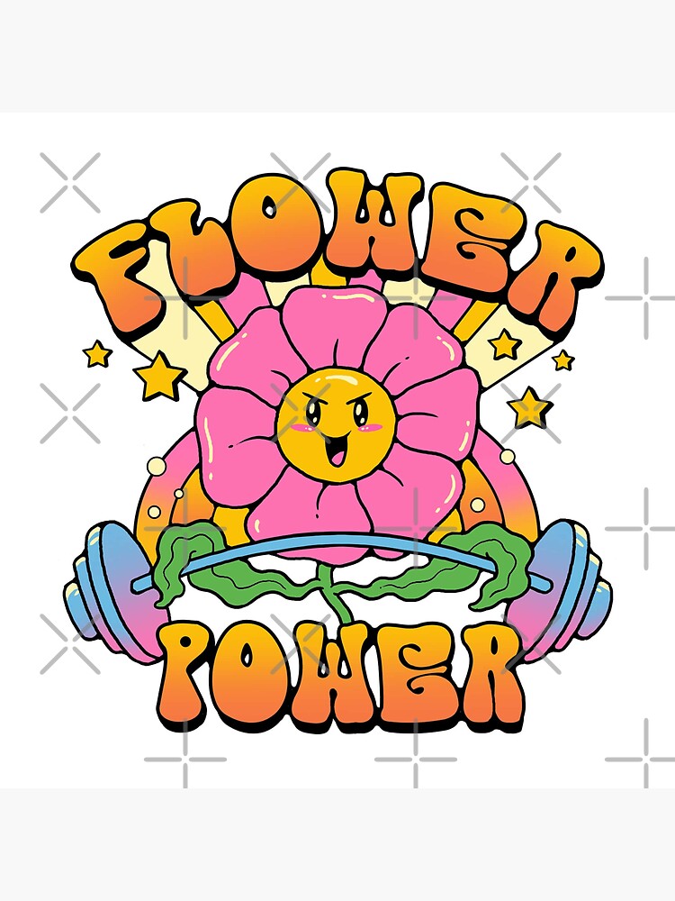 "Flower Power" Sticker for Sale by vincenttrinidad | Redbubble