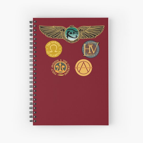 "Rick Riordan's Logos" Journal for Sale by 11ronnie | Redbubble