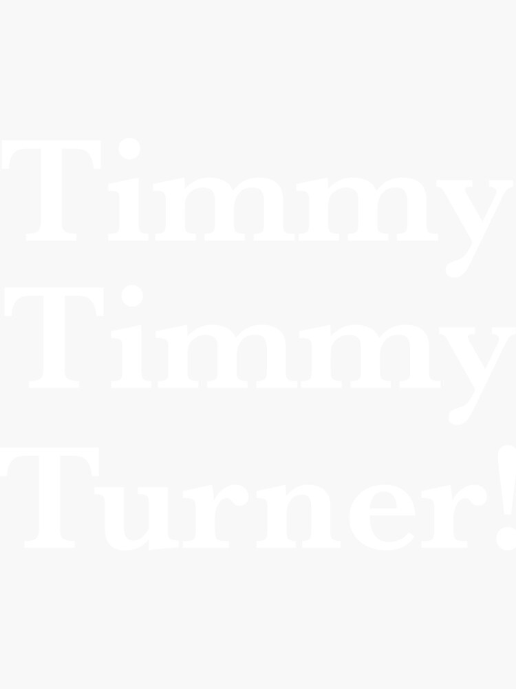 "Timmy Turner" Sticker for Sale by thatkidval | Redbubble