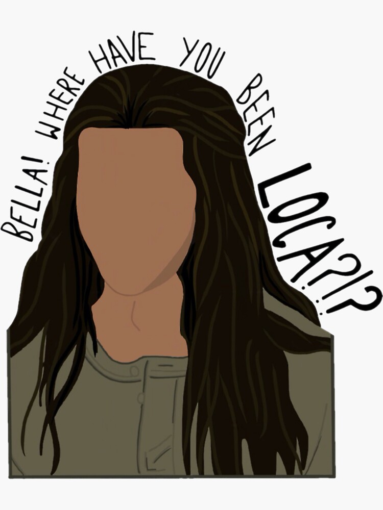 "loca" Sticker for Sale by CupOfColdWater | Redbubble