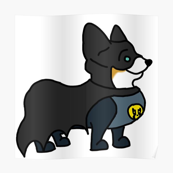 "The Corgi Knight" Poster by EricHo | Redbubble