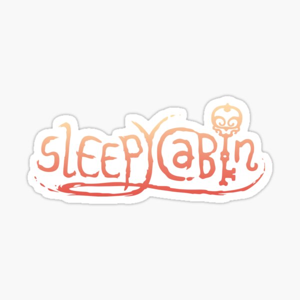 Sleepycabin Stickers | Redbubble