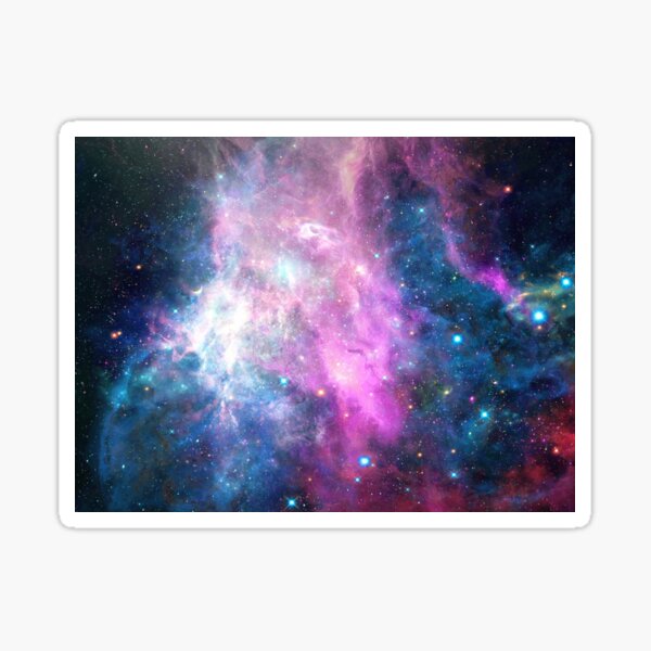 "Space galaxy universe night sky cosmos milky way" Sticker for Sale by ...