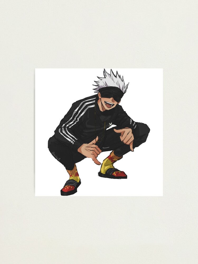 "Jujutsu Kaisen Caps Satoru Gojo Cool Anime 2021" Photographic Print ...