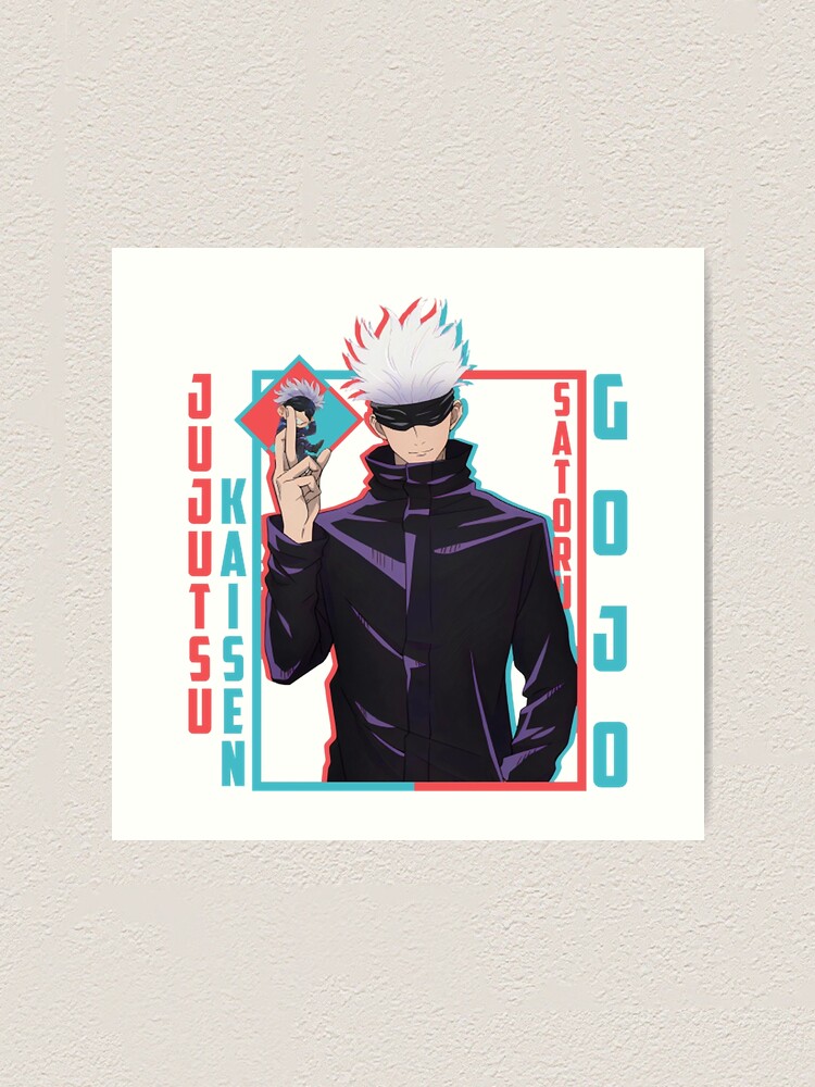 "NEW 2021 Jujutsu Kaisen Caps Satoru Gojo Caps" Art Print by ...