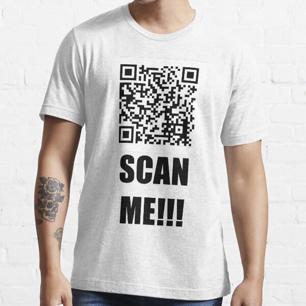 "Rick Astley - Never Gonna Give You Up QR code prank " T-shirt by ...