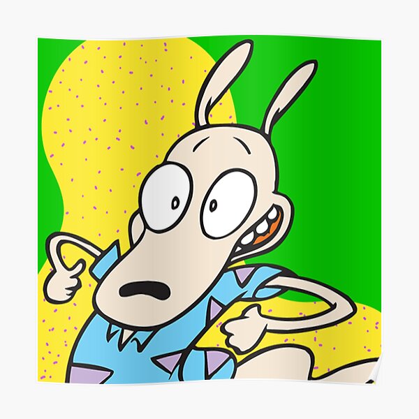 "Rocko's Modern life" Poster by JAK-SON | Redbubble