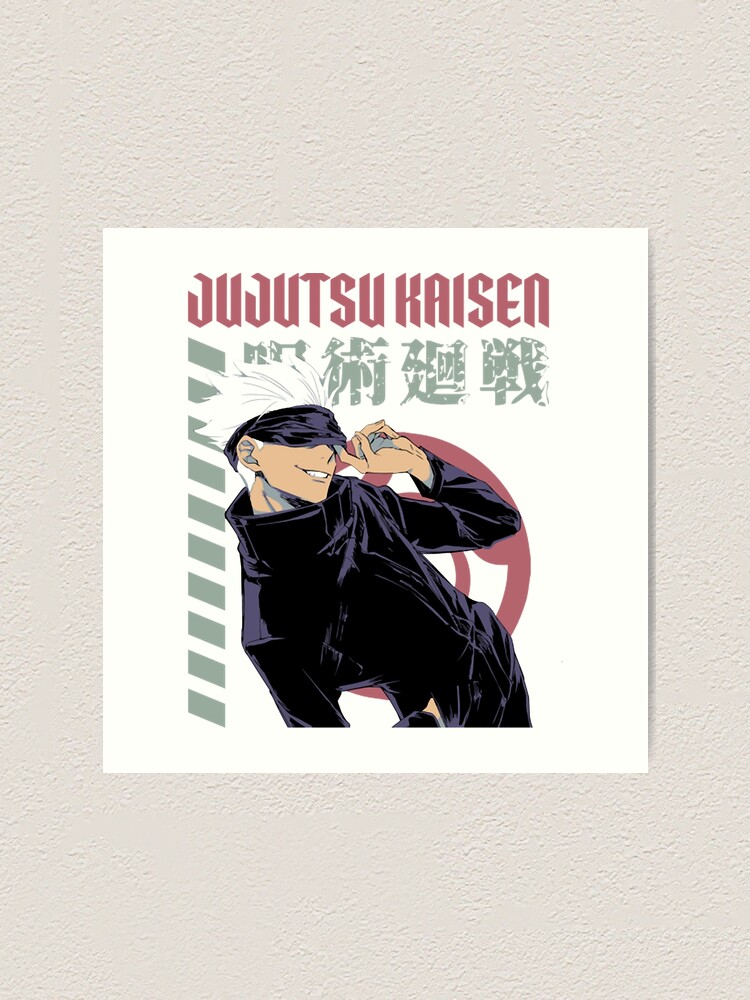 "NEW Jujutsu Kaisen Caps Satoru Gojo Caps" Art Print by johnmax1004 ...
