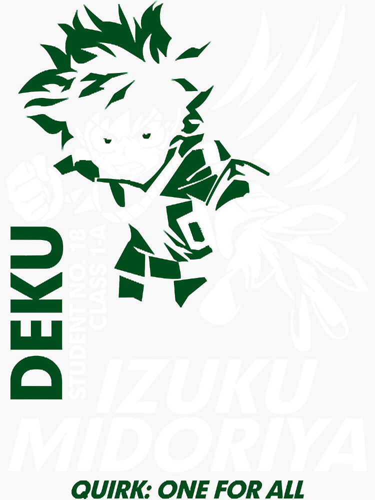 "NEW 2021 Deku Midoriya Izuku My Hero Academia Boku No Hero Academia ...
