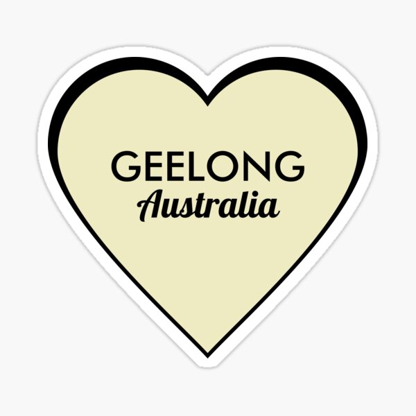 "geelong australia" Sticker for Sale by massinissa21 | Redbubble