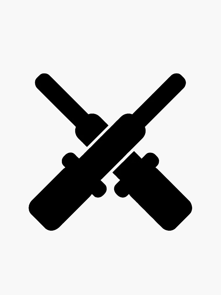 "Gunners Mate Insignia" Sticker for Sale by im-not-hugo | Redbubble