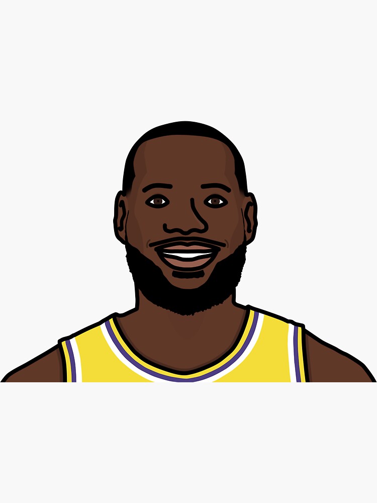 Lebron James As A Cartoon