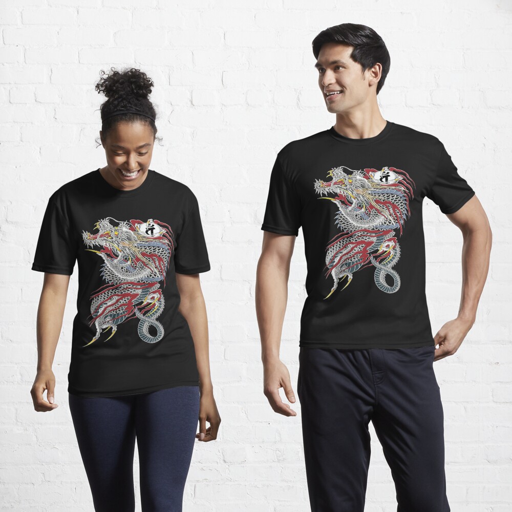 Kiryu Kazuma Dragon Of Dojima Yakuza Active T Shirt For Sale By