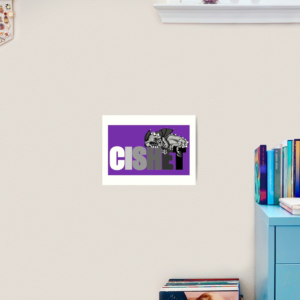 "CISHET Pride Flag by AardvarkFBomb" Art Print for Sale by ...