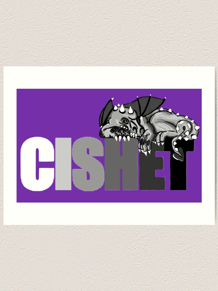 "CISHET Pride Flag by AardvarkFBomb" Art Print for Sale by ...
