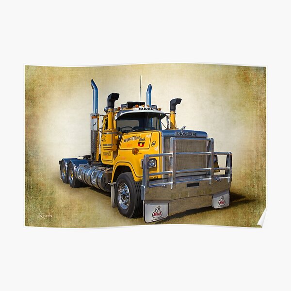 Mack Truck Posters | Redbubble