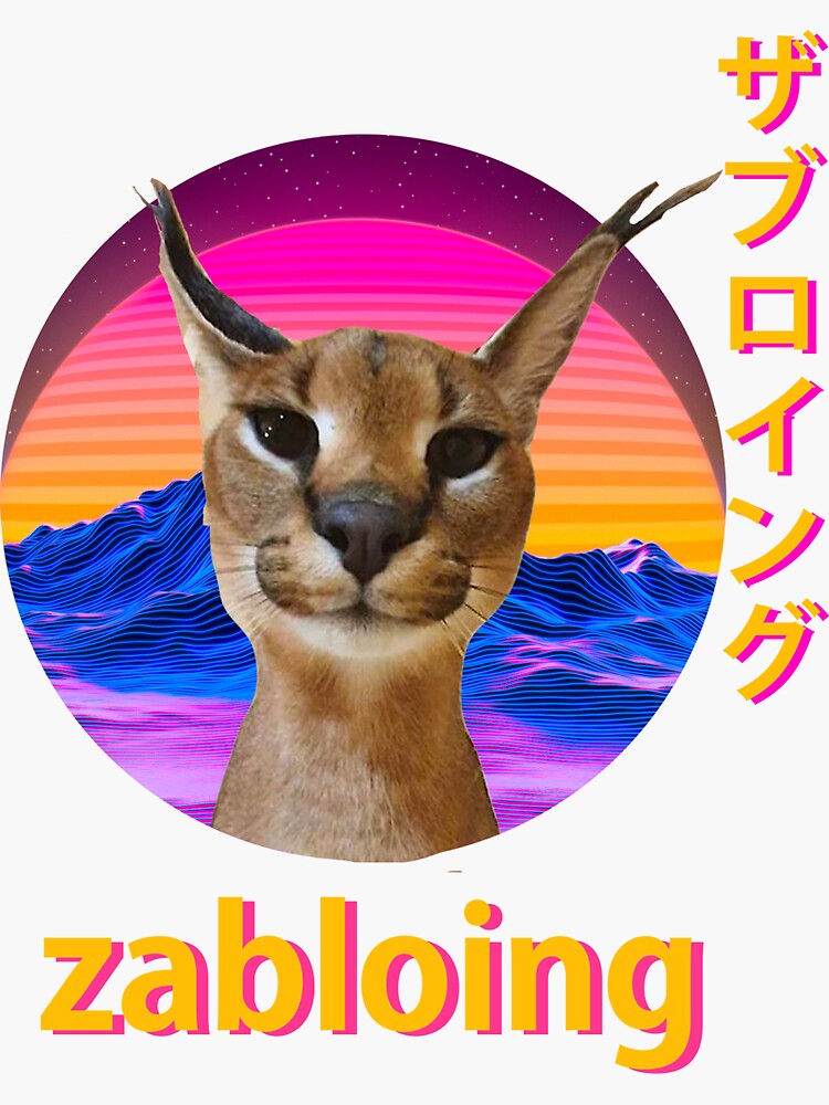 "Zabloing Meme" Sticker for Sale by T-Hees | Redbubble