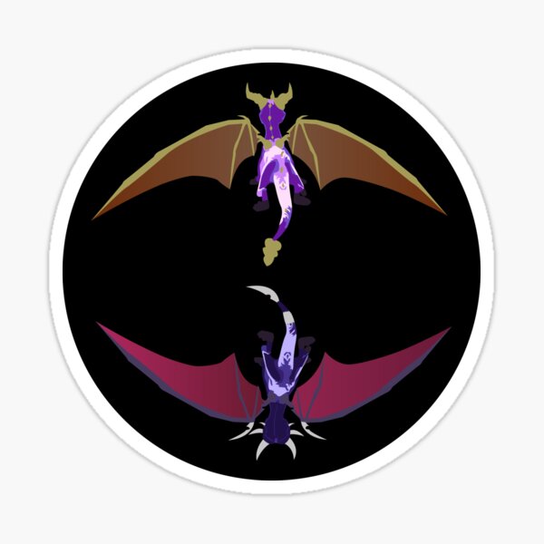 "TLOS Spyro & Cynder" Sticker for Sale by Locke56Design | Redbubble