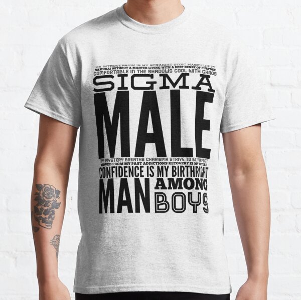Sigma Male Clothing | Redbubble