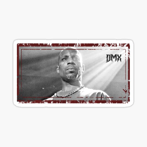 "DMX ("Dark Man X")" Sticker for Sale by OleksIcon | Redbubble