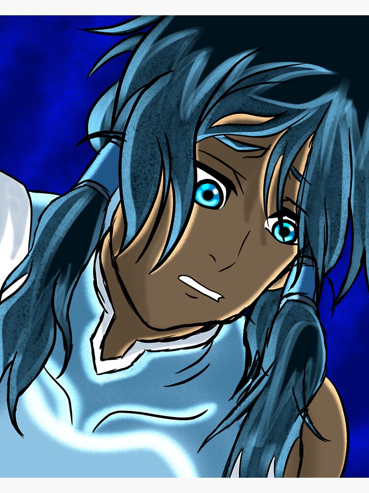 "Troubled Blue Despair Young Woman" Sticker for Sale by ArtworxLegacy ...