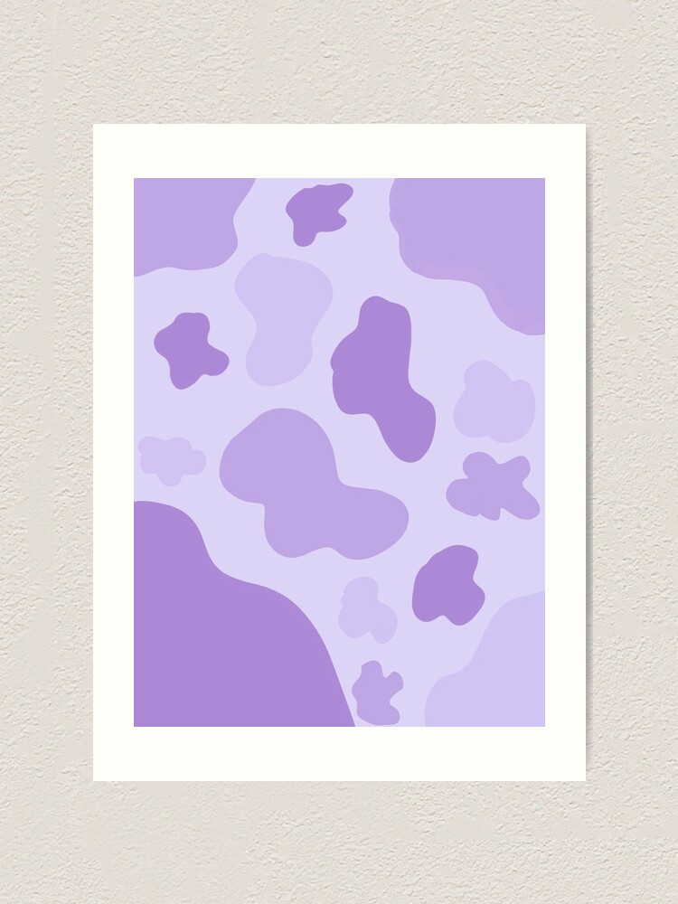 "Lavender Cow" Art Print for Sale by LexusWithAnE | Redbubble