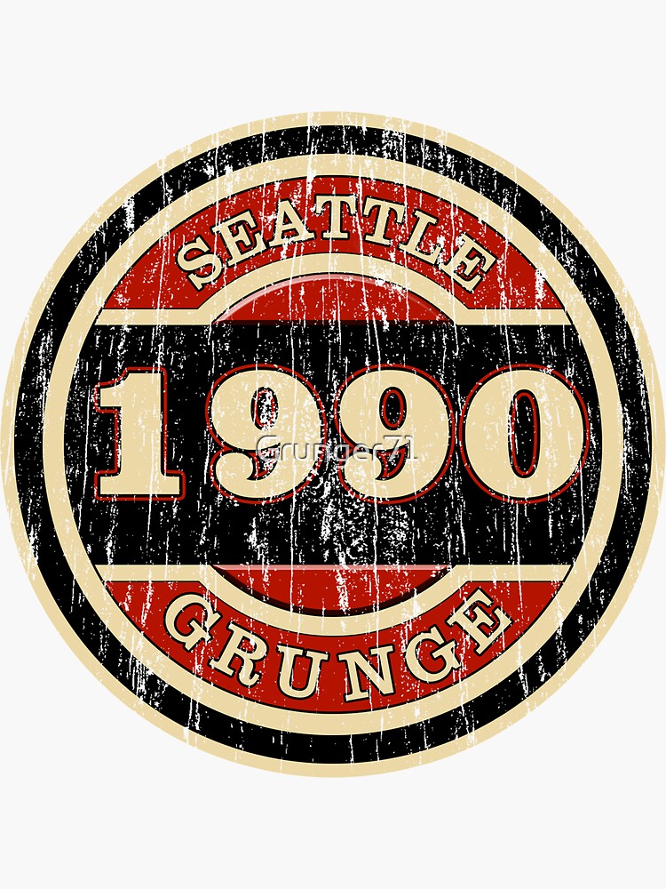 "Seattle Grunge" Sticker for Sale by Grunger71 | Redbubble