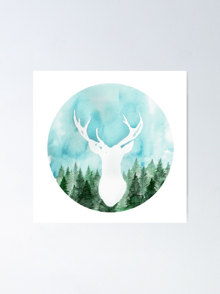 "Stag Design" Poster by cadva | Redbubble