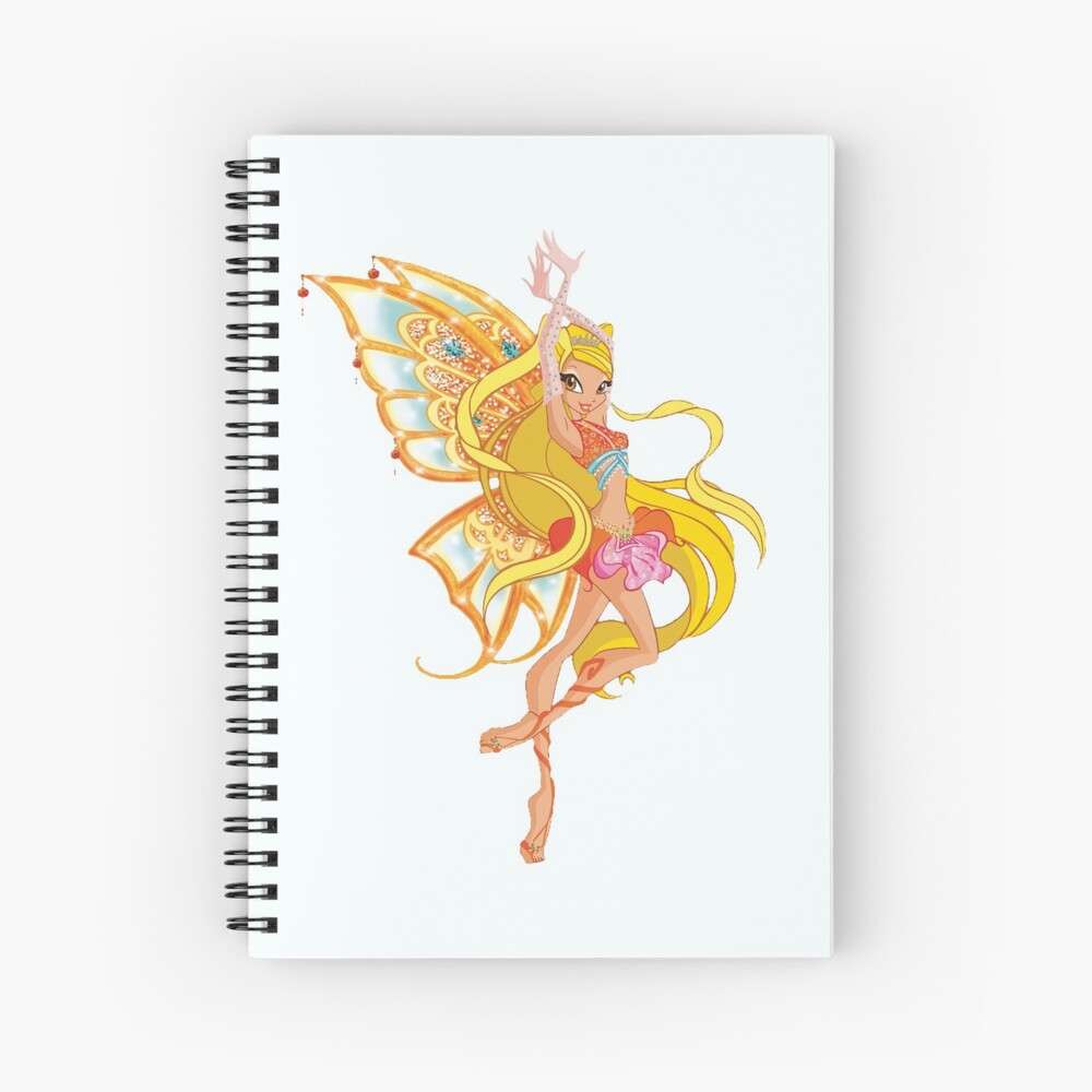 "Stella Enchantix Winx Club" Spiral Notebook for Sale by milkyplanet ...