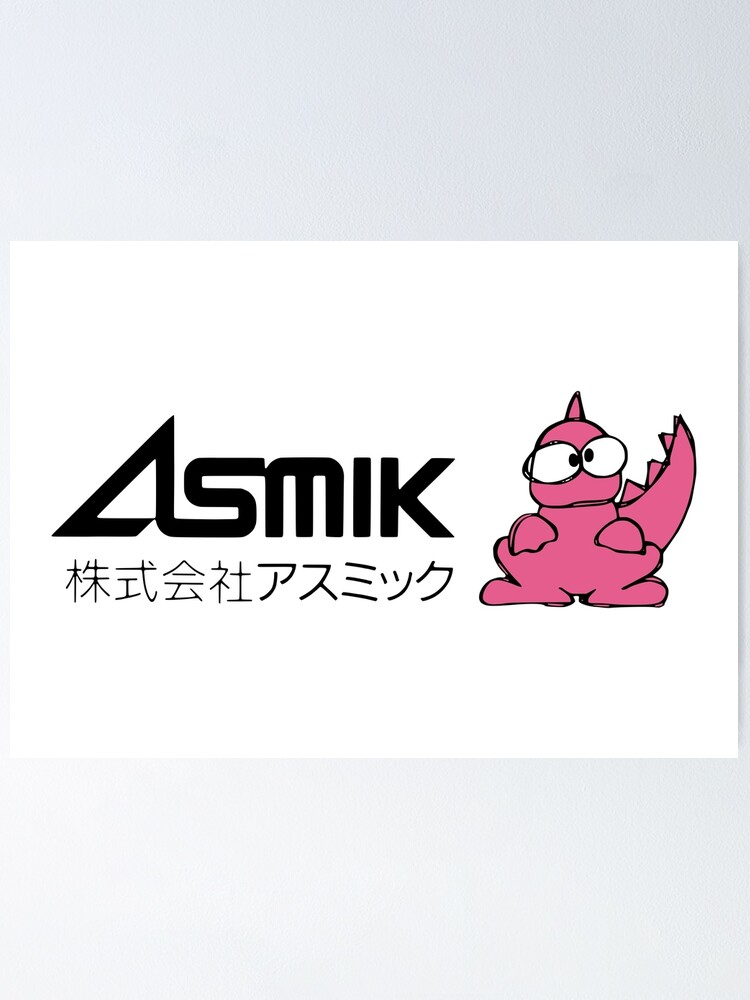 "Asmik Ace (アスミック・エース) Logo" Poster for Sale by RubenCRM | Redbubble