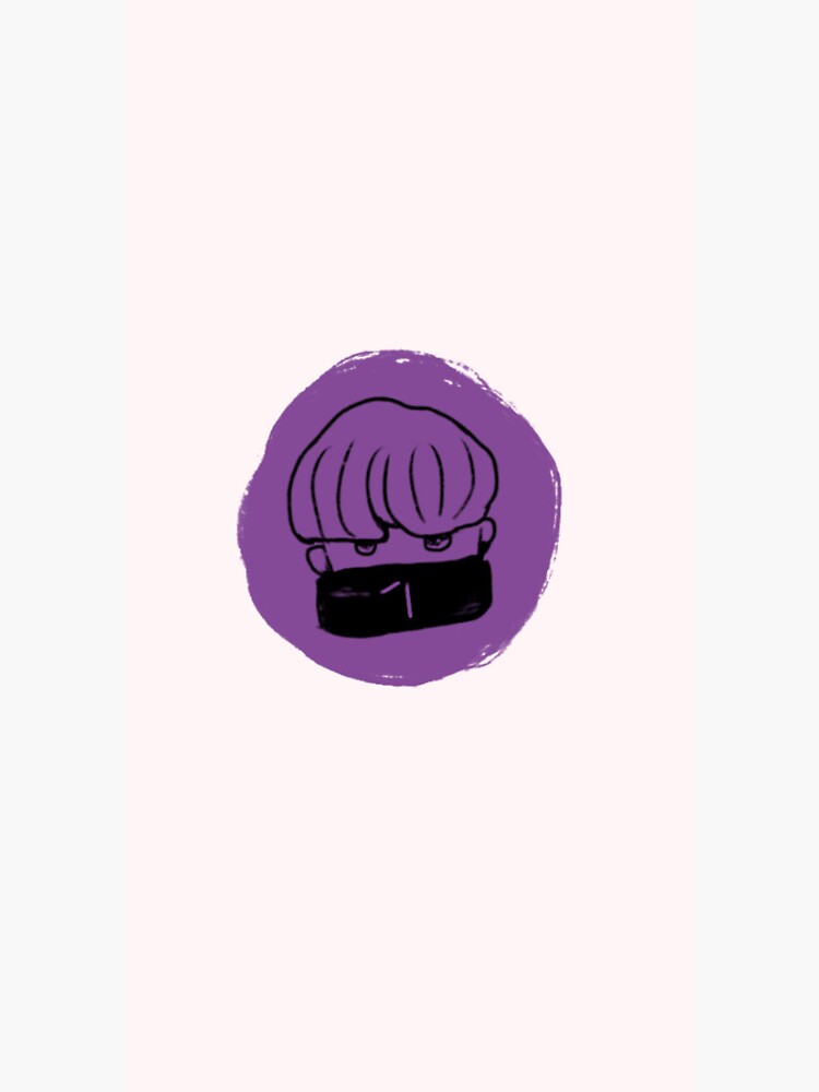 "Inumaki Jujutsu Kaisen Purple Design" Sticker for Sale by La-y-la ...