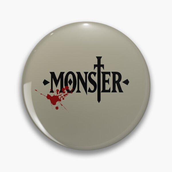 "Monster logo /モンスター" Pin by JCBA | Redbubble