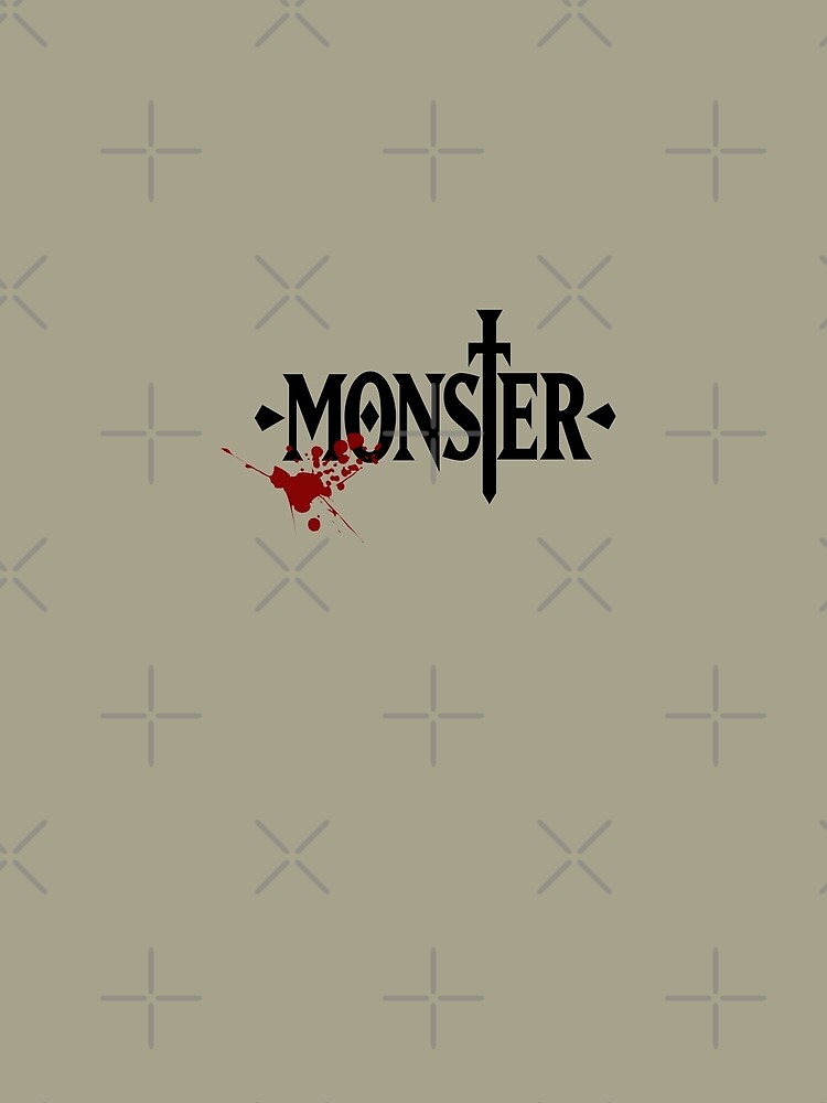 "Monster logo /モンスター" T-shirt for Sale by JCBA | Redbubble | monster ...