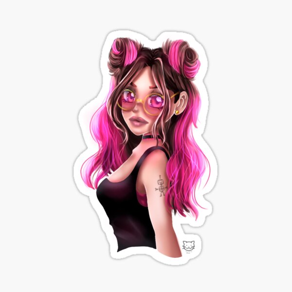 "Molly" Sticker for Sale by nekosdrawings | Redbubble