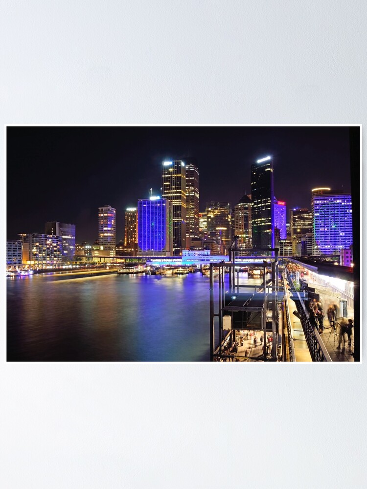 "Circular Quay" Poster for Sale by CrossEyedPete | Redbubble