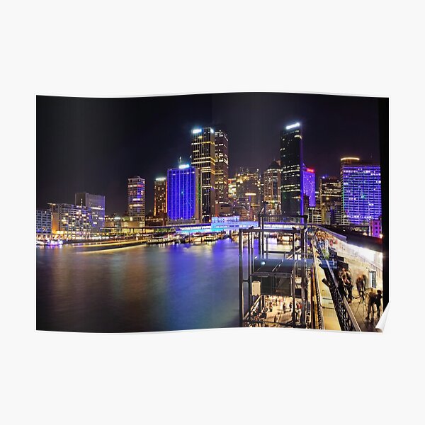 "Circular Quay" Poster for Sale by CrossEyedPete | Redbubble