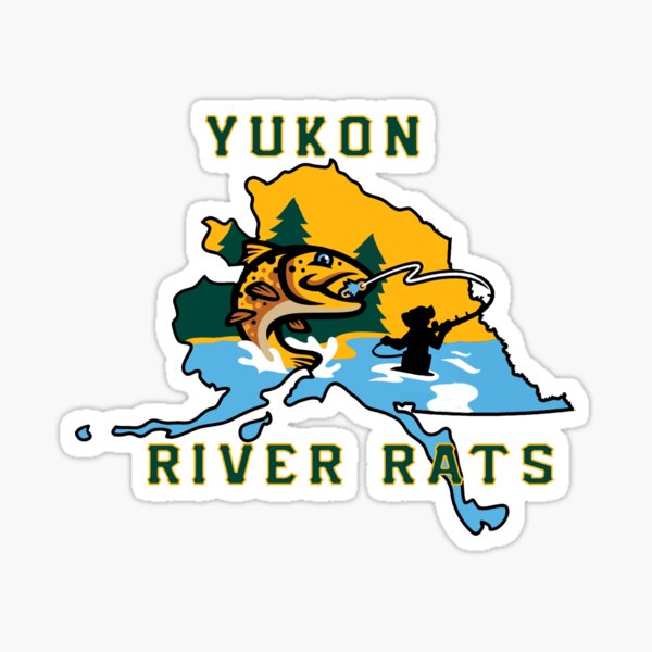 "Yukon River Rats (alaska) logo" Sticker for Sale by epenguin77 | Redbubble