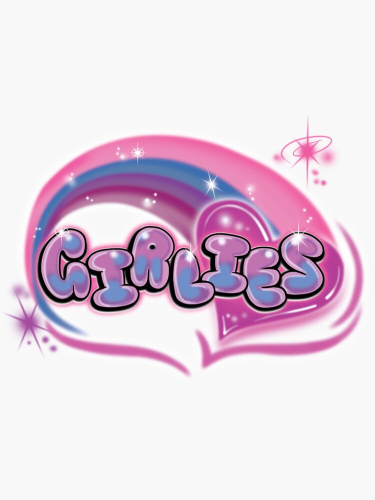 "Y2K Word Art" Sticker by sentimentaly2k | Redbubble