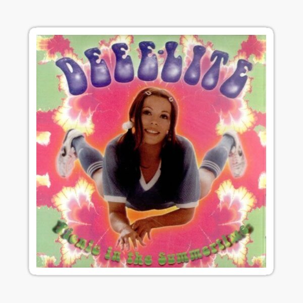 "Deee-Lite" Sticker for Sale by sentimentaly2k | Redbubble