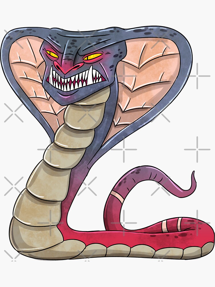 "Spirit Naga Male" Sticker by kravenskeep | Redbubble