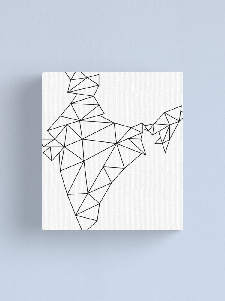 "India Map" Canvas Print by FamilyshopArts | Redbubble