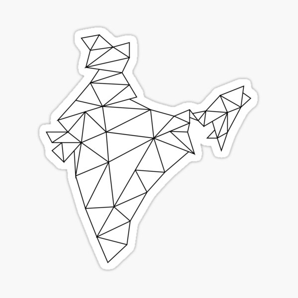 "India Map" Sticker for Sale by FamilyshopArts | Redbubble
