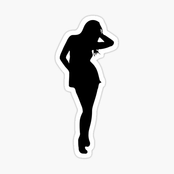 Cartoon Silhoette Silhoette Sexy Women 14 1 1 1 1 1 1 Design 1 1 1 1
