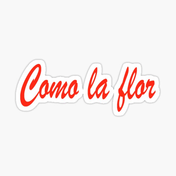 "Tribute to Selena Quintanilla, homenaje, como la flor song" Sticker ...