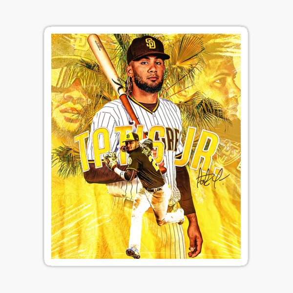 "Fernando Tatis" Sticker by Kartimunawaroh | Redbubble